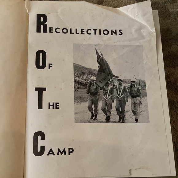Other | Fort Riley Rotc Summer Camp 1958 Yearbook Vintage | Poshmark